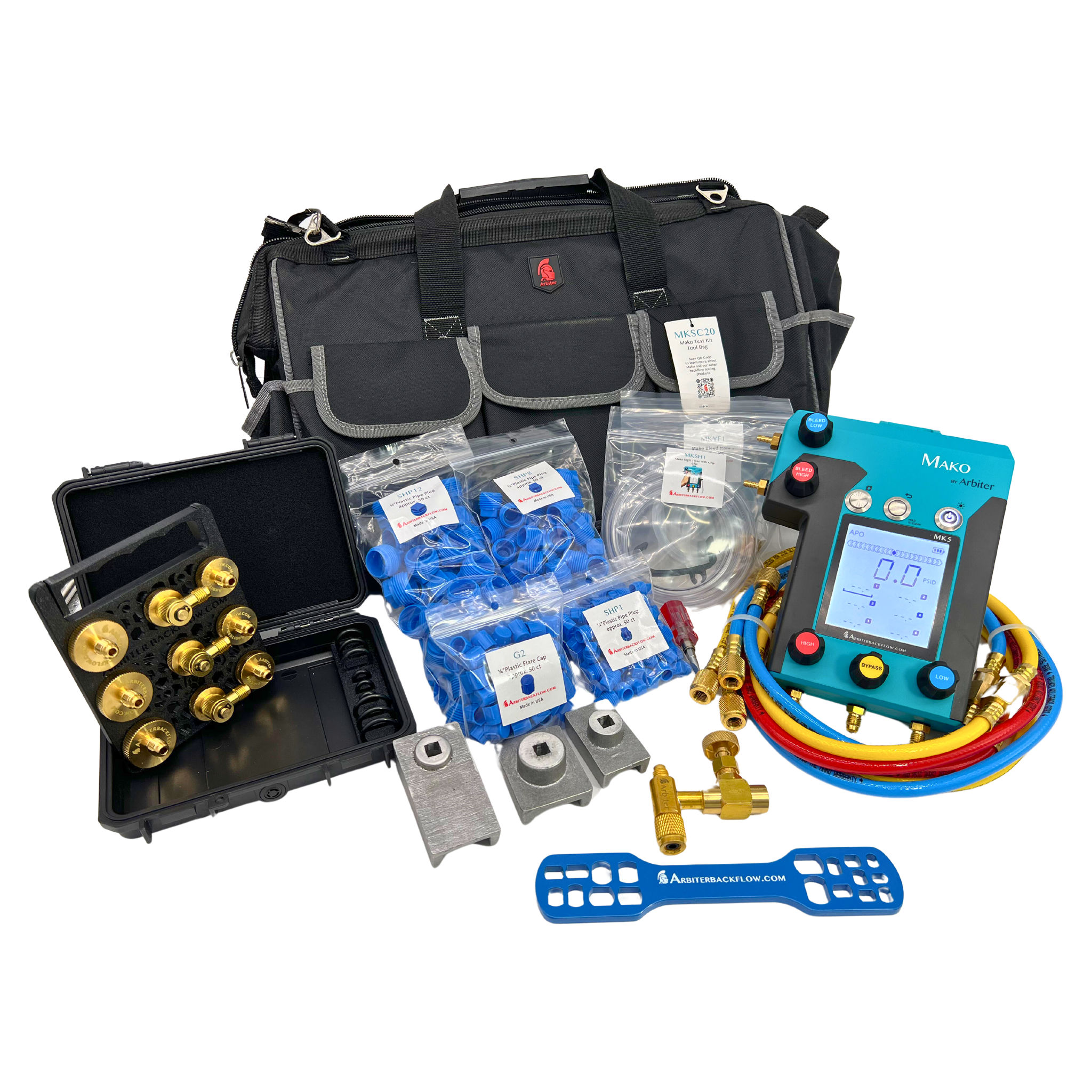 MK5 Master Pack with Brass Fittings – Arbiterbackflow.com
