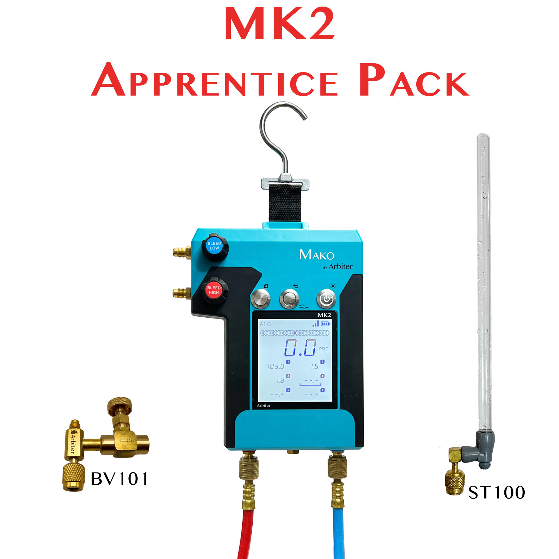 Mako MK2 2-Valve Test Kit – Arbiterbackflow.com