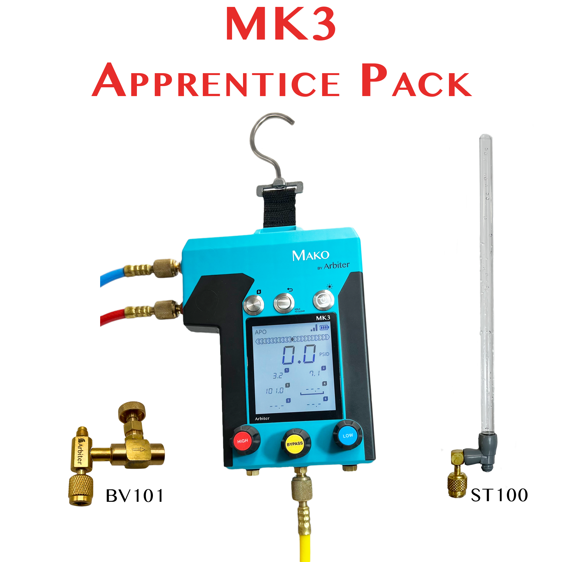 Mako MK3 3-Valve Test Kit – Arbiterbackflow.com