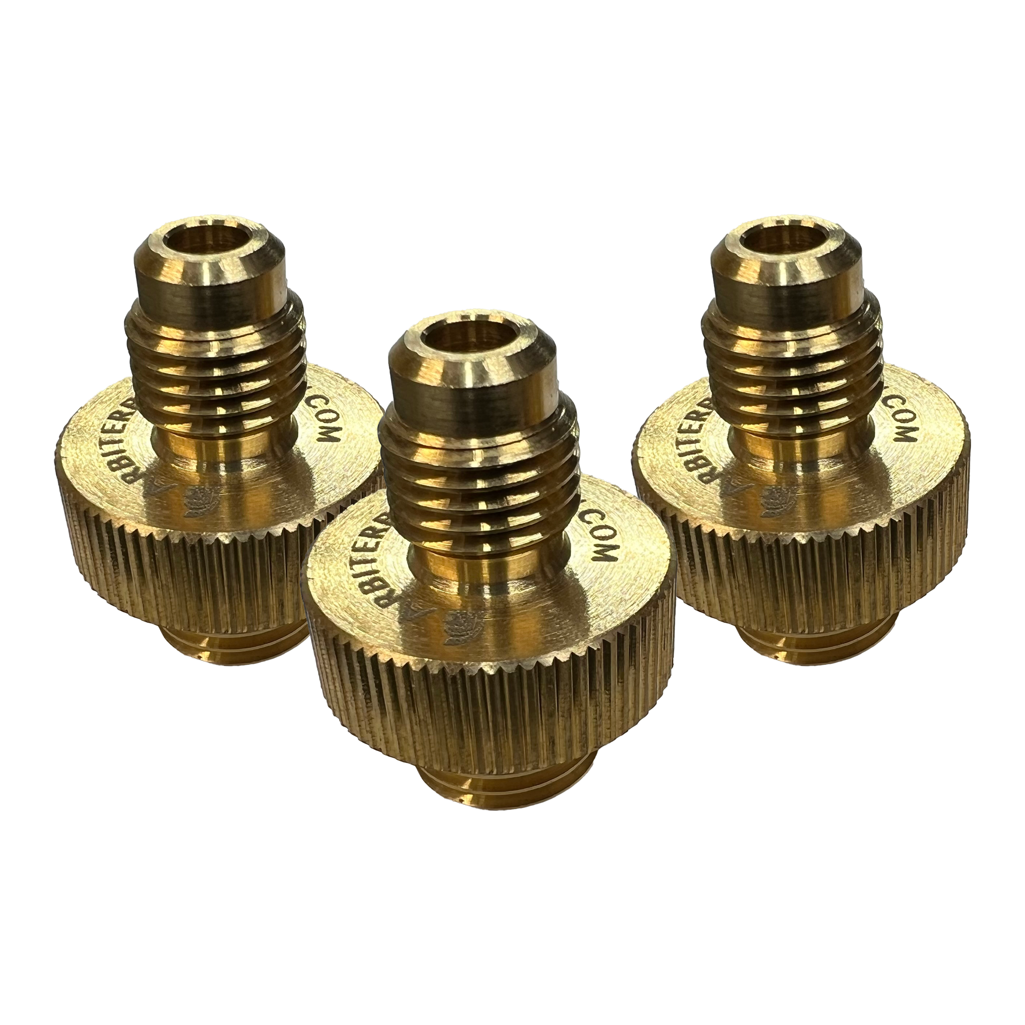 1/4" Brass Quick Test Fittings (set of 3) – Arbiterbackflow.com